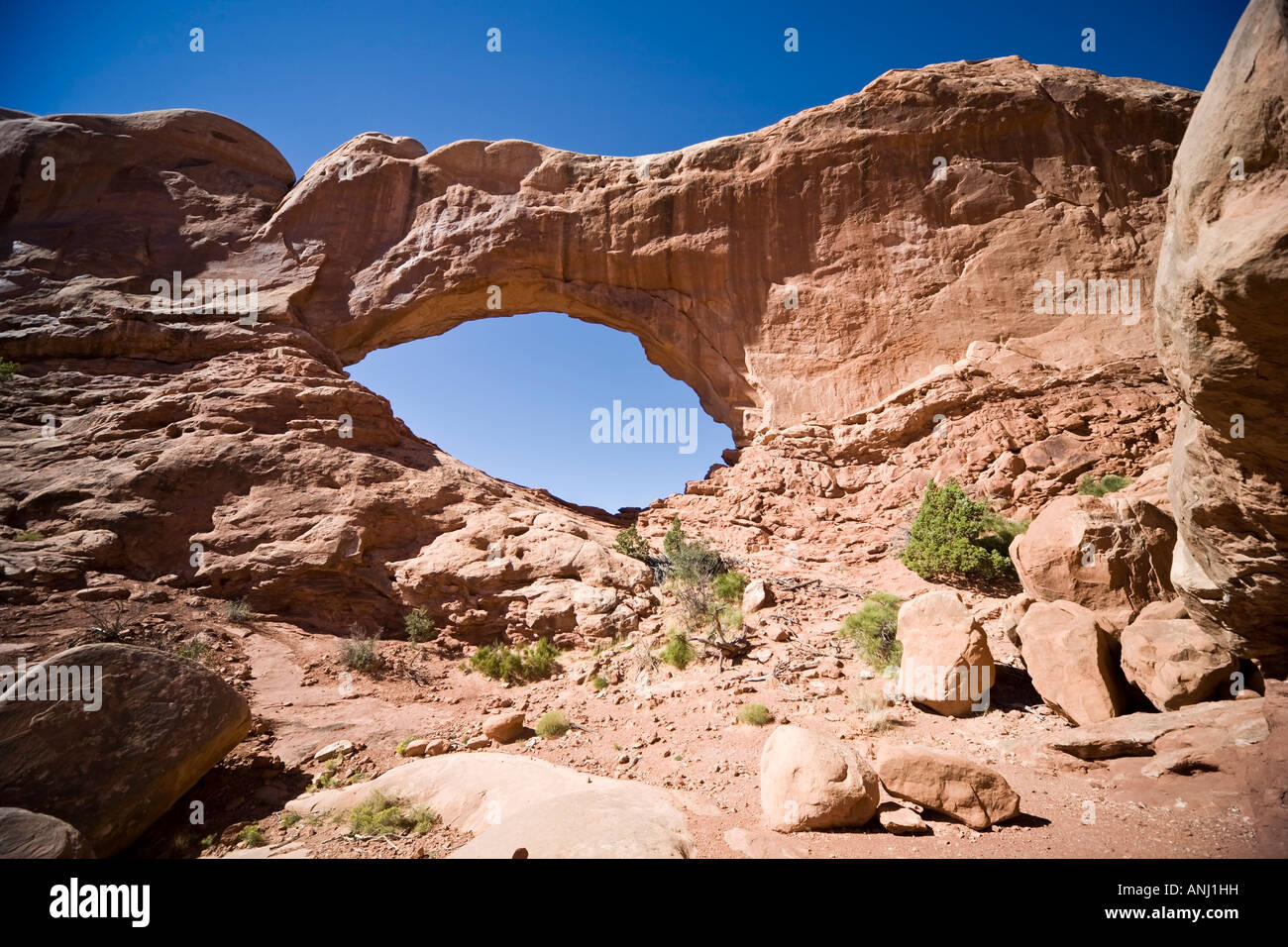 North Window - Rock formation in Arches National Park (The Windows ...