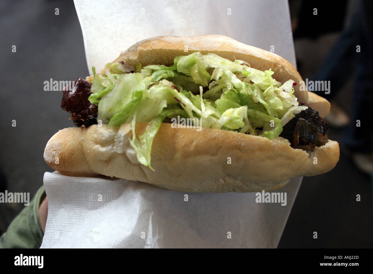 London borough market hot dog hi-res stock photography and images - Alamy