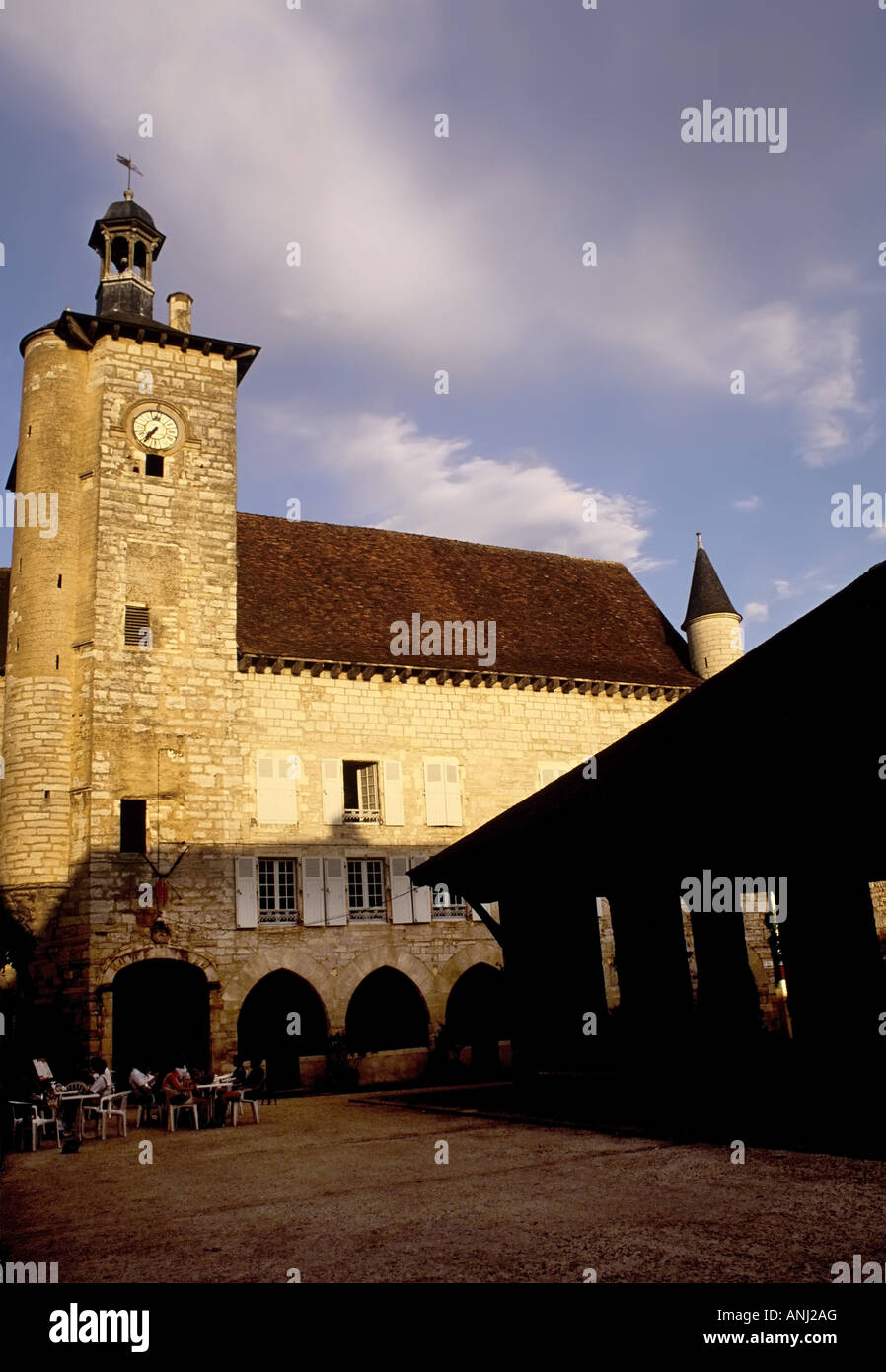 Old buildings in the village of martel Stock Photo - Alamy