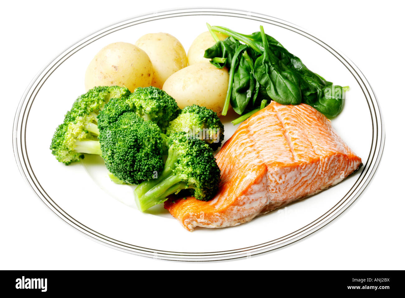 Slamon spinach hi-res stock photography and images - Alamy