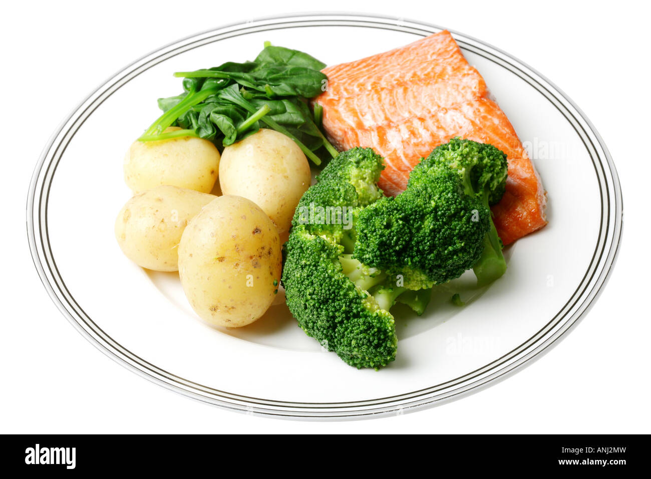 Slamon spinach hi-res stock photography and images - Alamy
