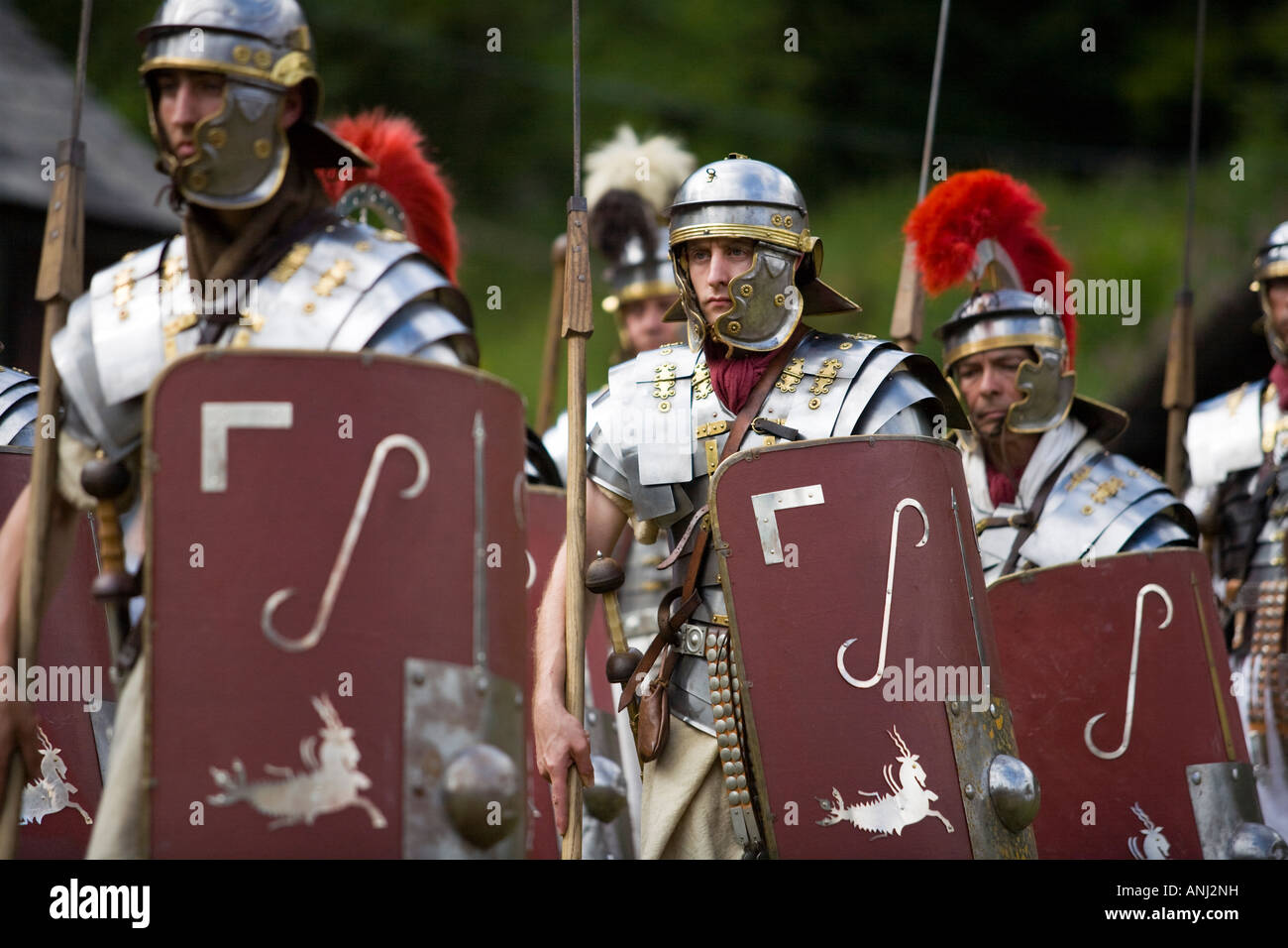 Roman soldiers marching hi-res stock photography and images - Alamy