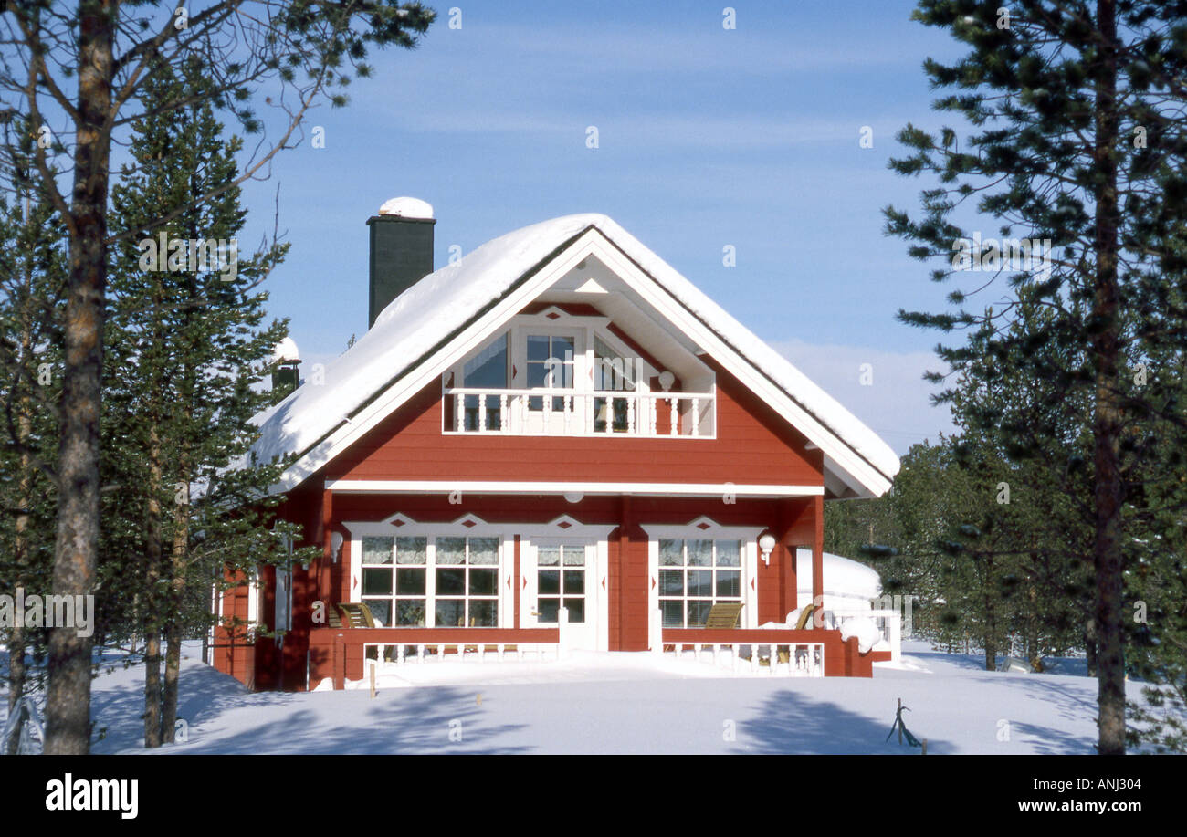 Red finland hi-res stock photography and images - Alamy