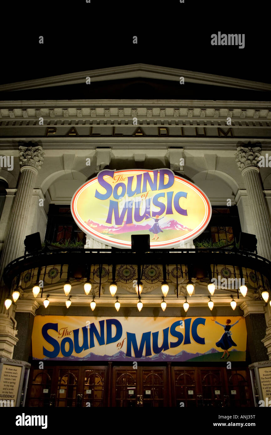 The Sound of Music Palladium Theatre London England Stock Photo - Alamy