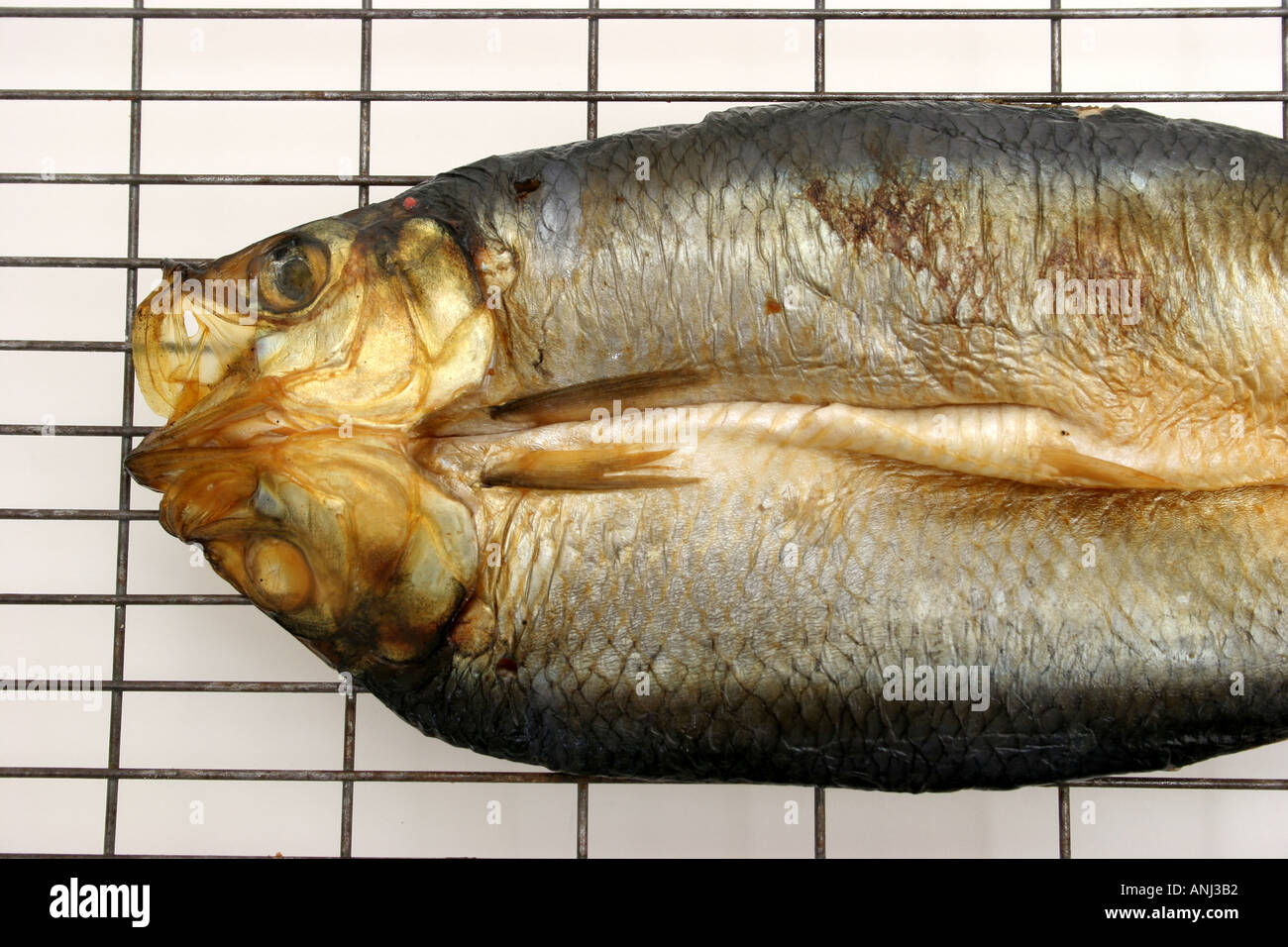 Traditional whole smoked Kipper Stock Photo - Alamy