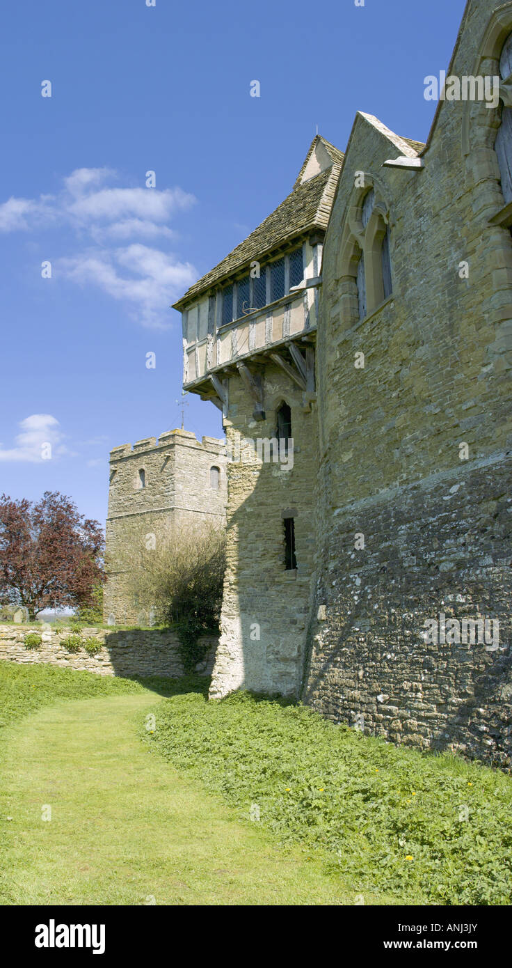Stokesay castle a fortified manor house shropshire england uk Stock ...