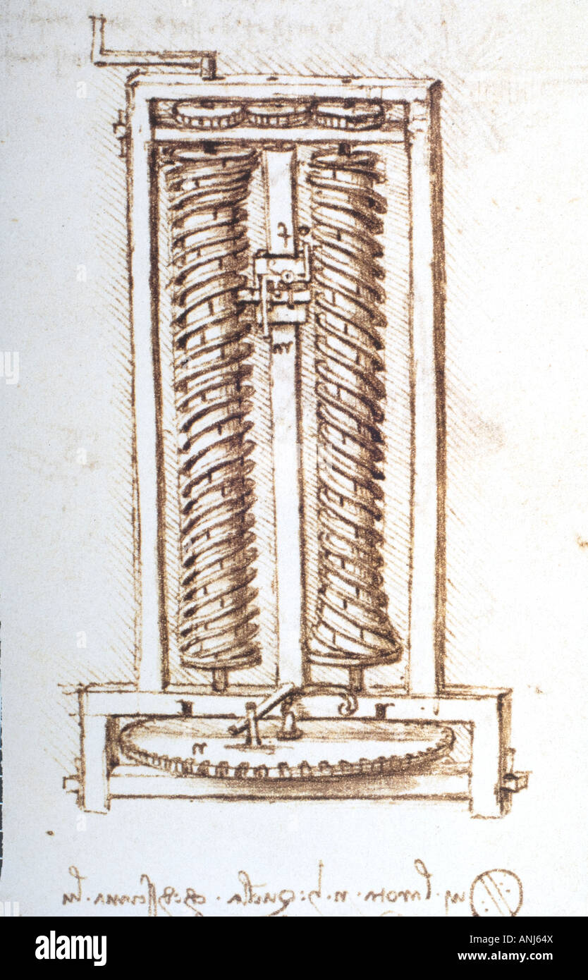 Leonardo da vinci drawing hi-res stock photography and images - Alamy