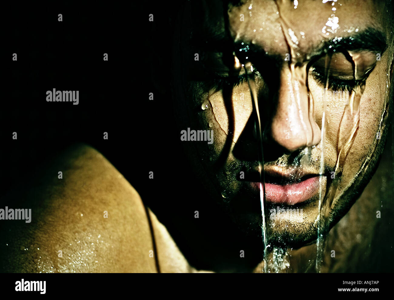 Taking hot shower hi-res stock photography and images - Alamy