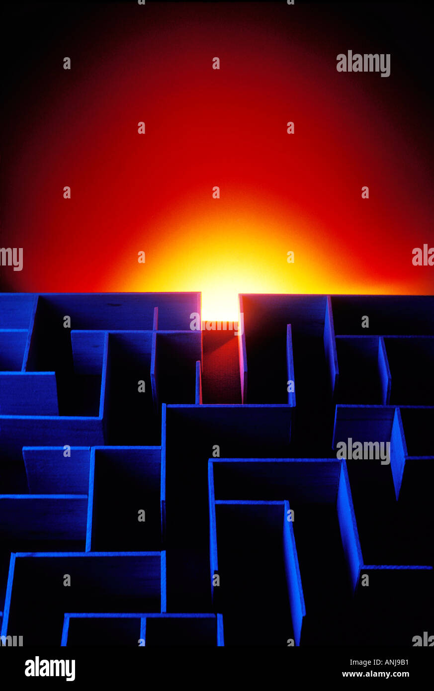 Games maze hi-res stock photography and images - Alamy