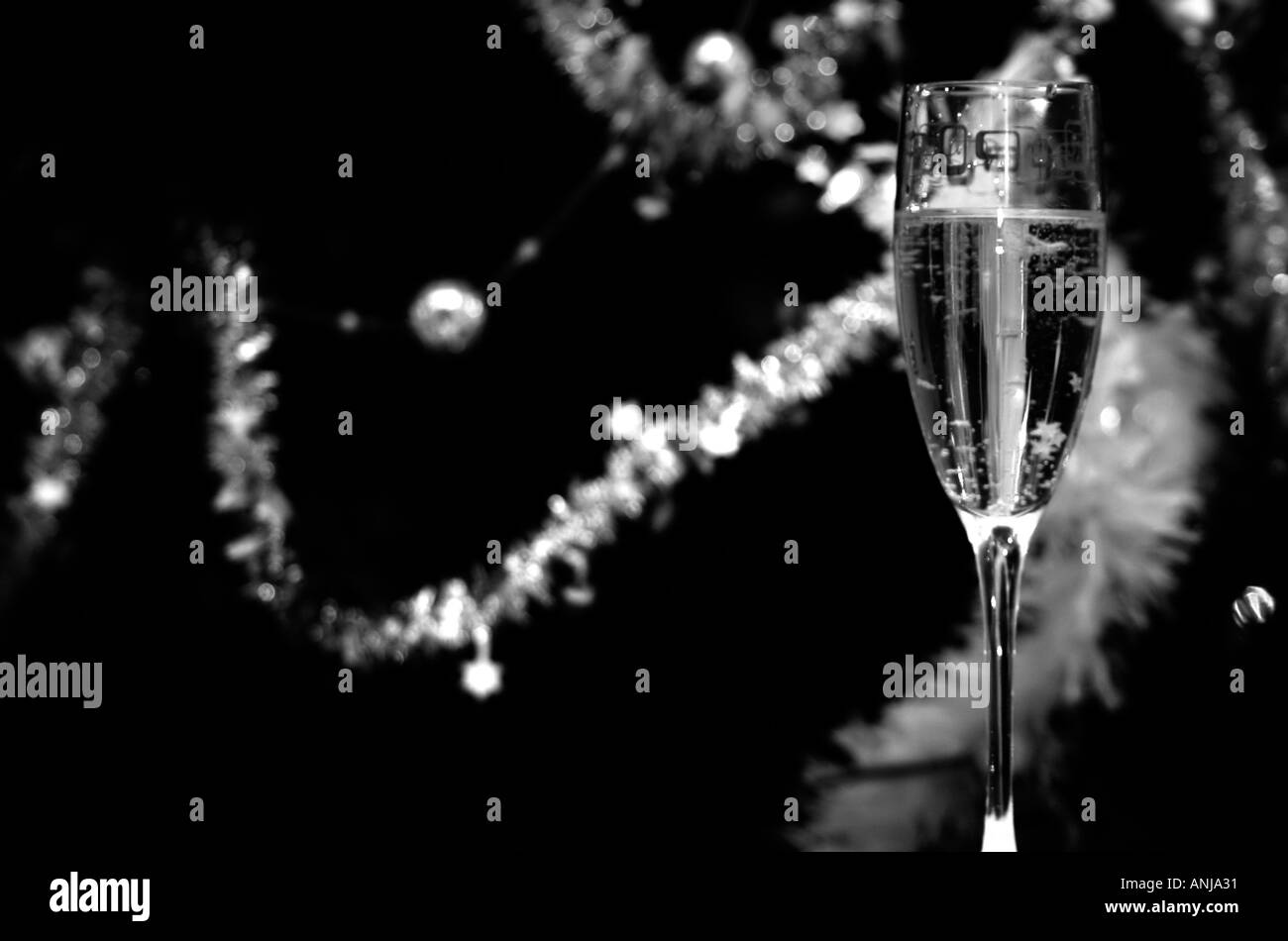 New years sparkle Black and White Stock Photos & Images - Alamy