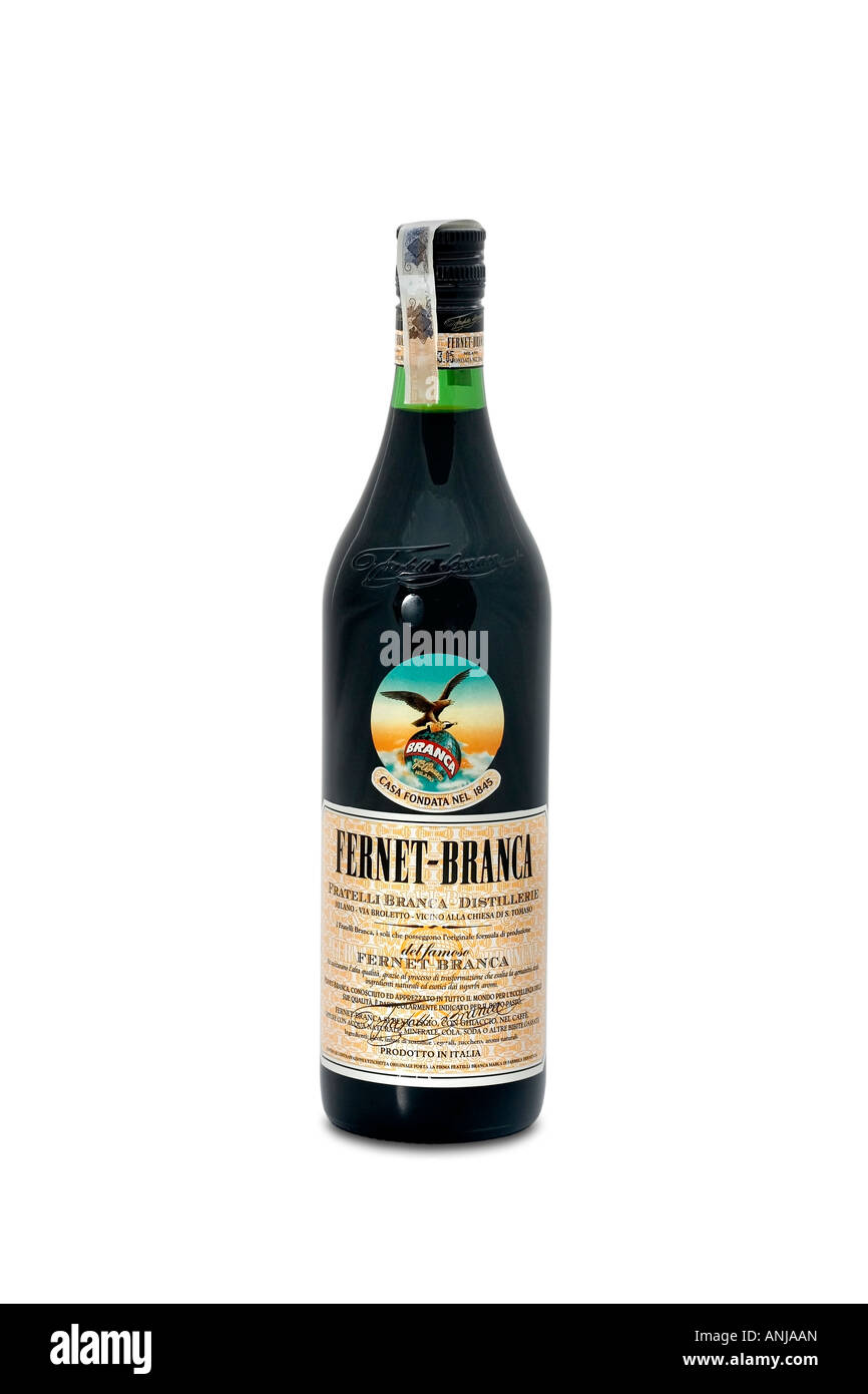 Fernet branca Italian Stock Photo - Alamy