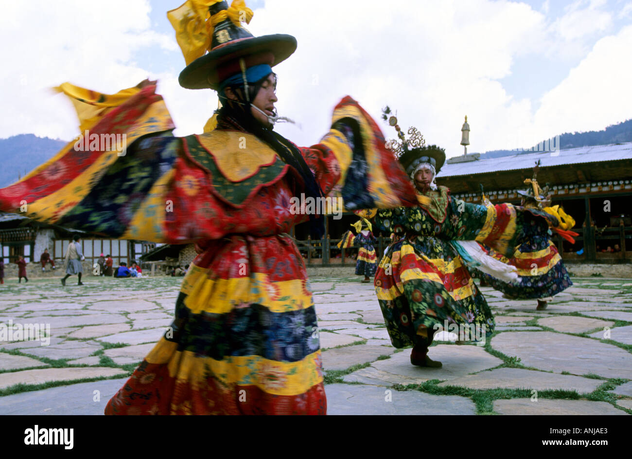 Religious festivals in Bhutan are celebrated by Buddhist Monks and ...