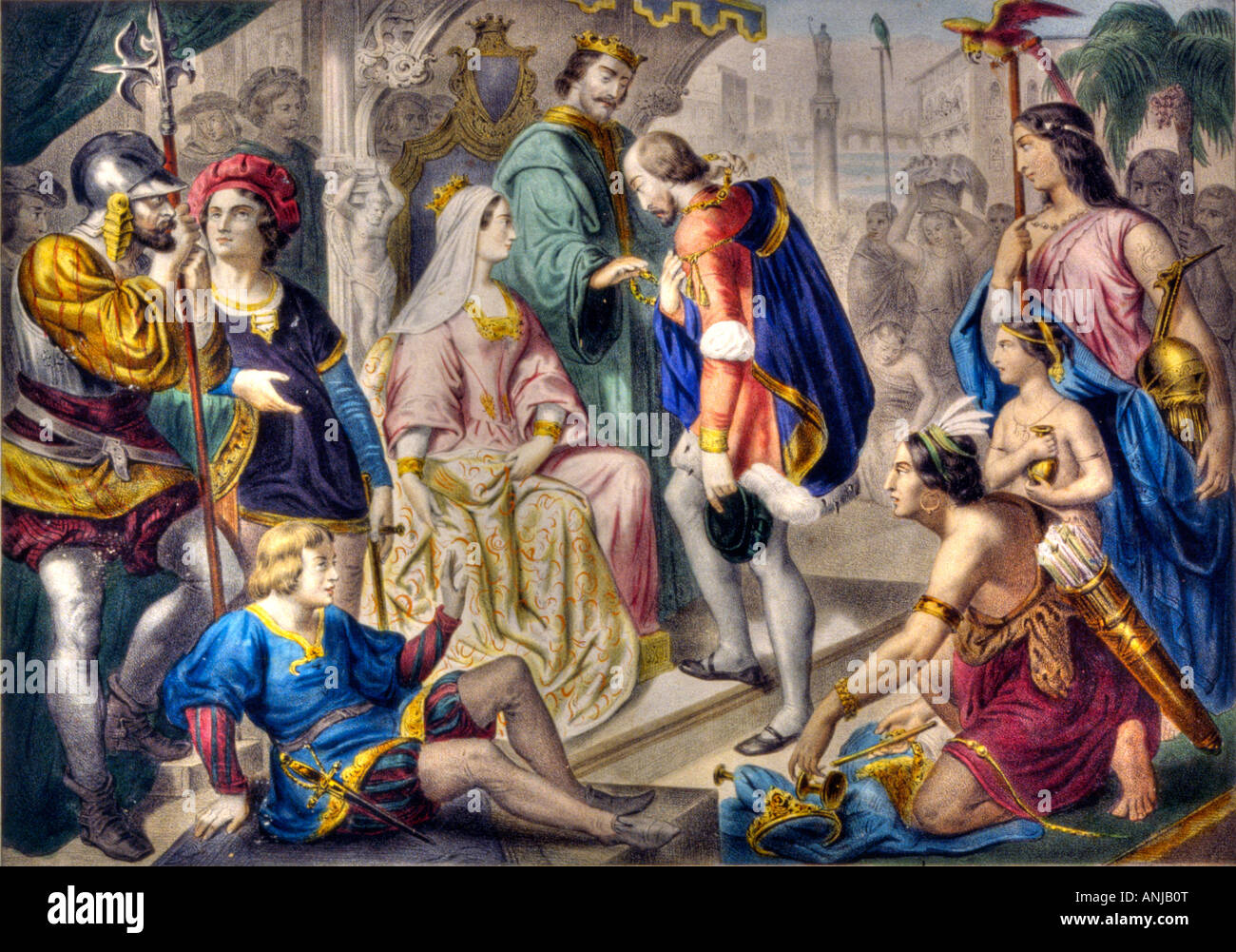 Christopher columbus royal court hi-res stock photography and images ...