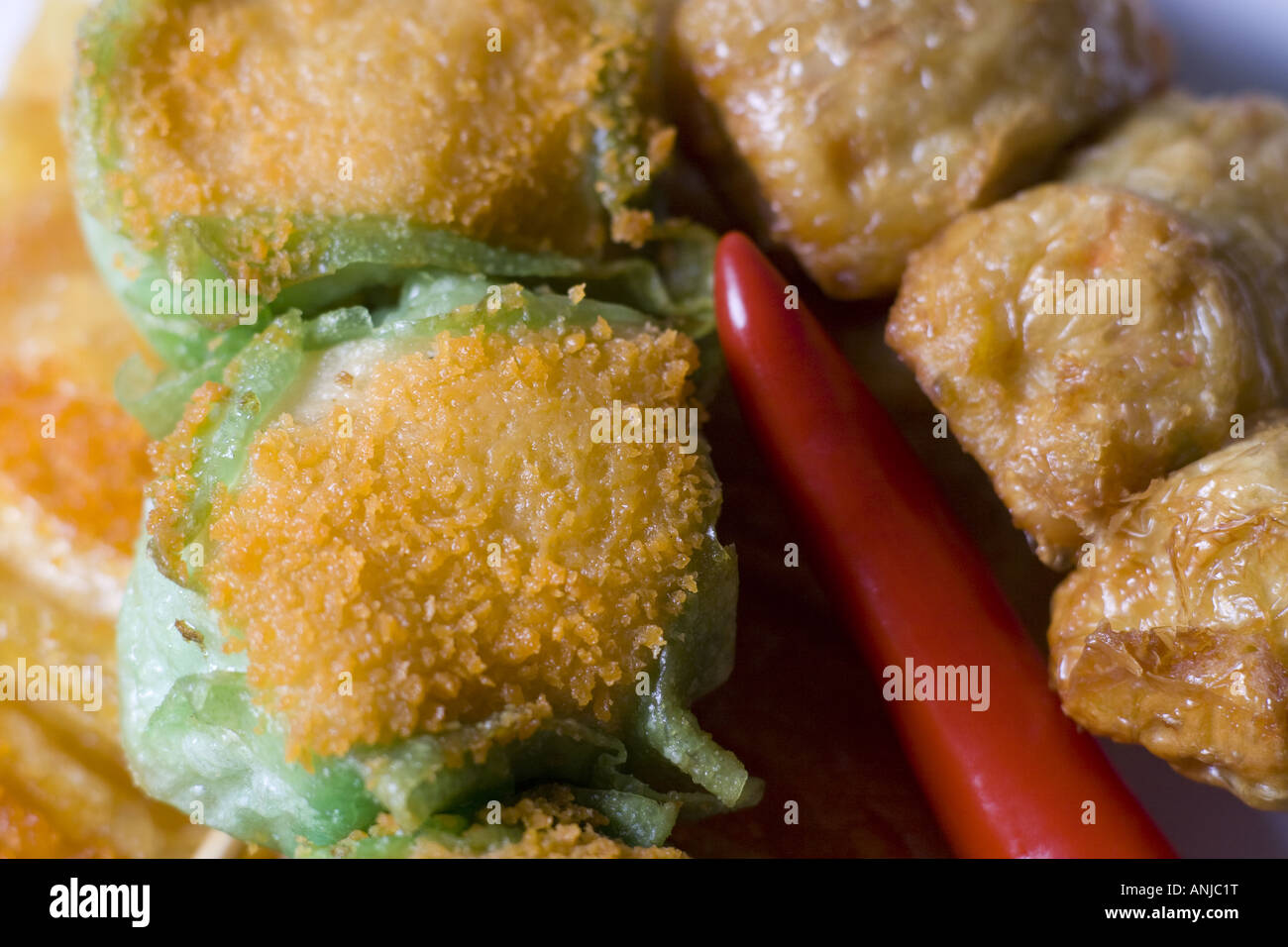 Malaysian deep-fried snacks Stock Photo - Alamy