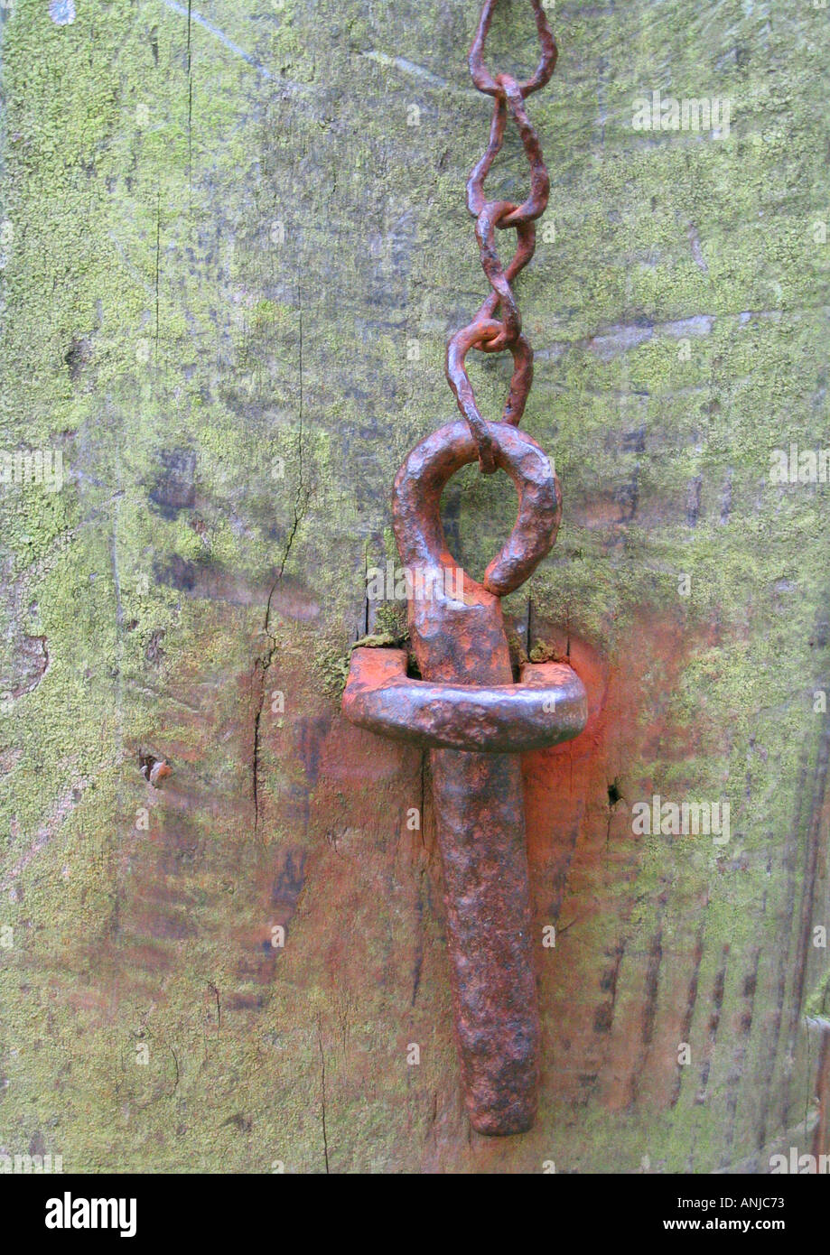 Man chain gate hi-res stock photography and images - Alamy