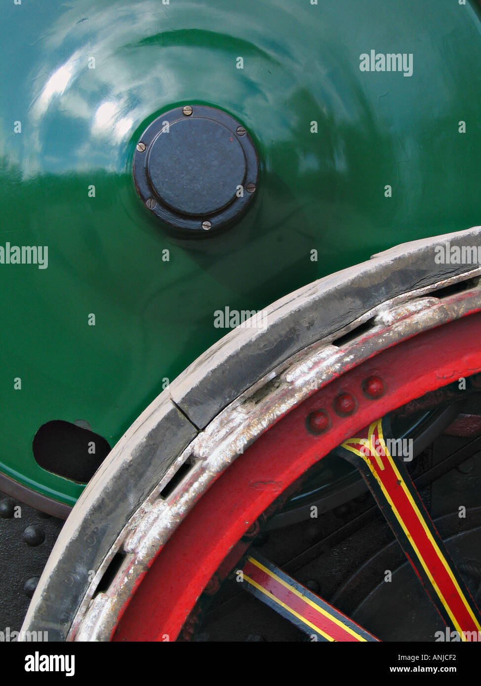 Traction engine flywheel hi-res stock photography and images - Alamy