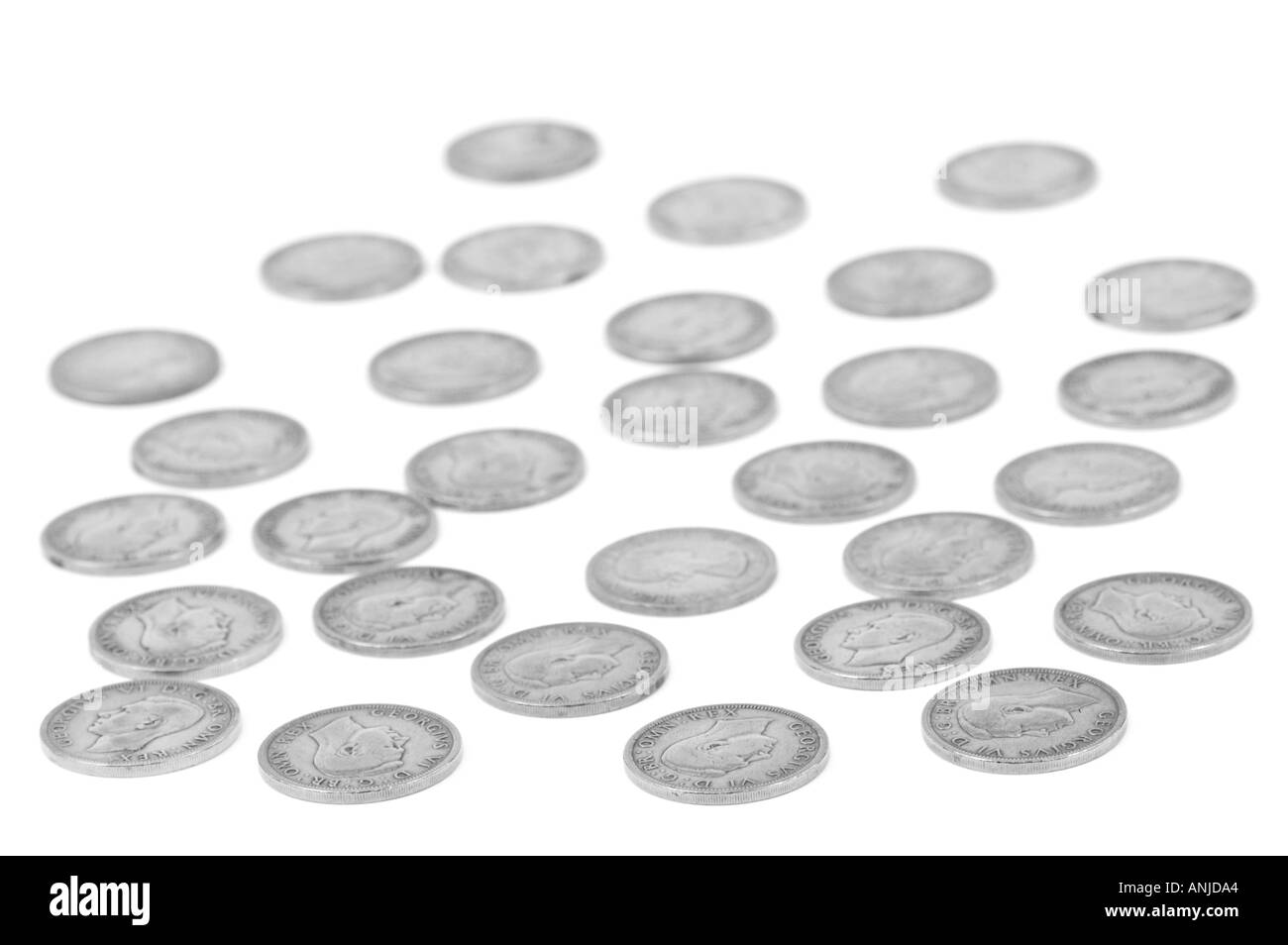Thirty Pieces of Silver Stock Photo - Alamy
