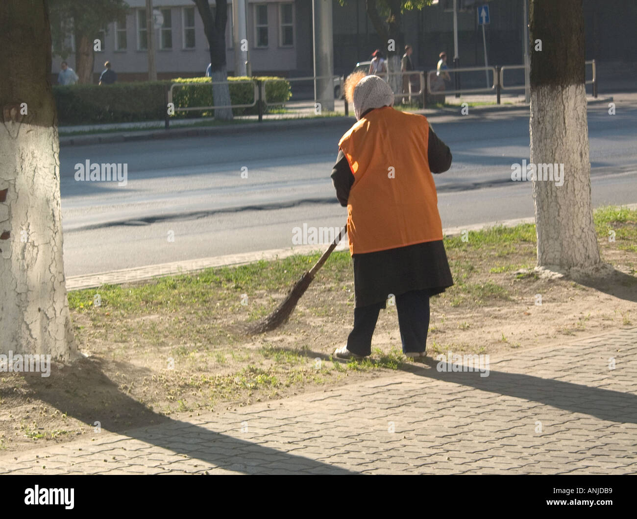 Road sweeper street roadsweeper hi-res stock photography and images - Alamy