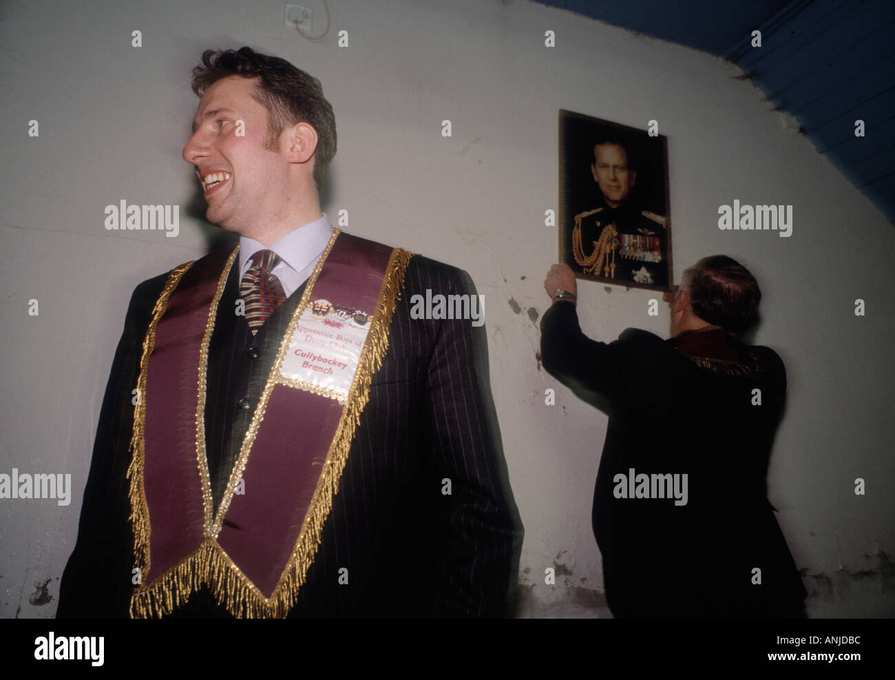 Ian Paisley Junior at the Apprentice boys of derry or Orange Order ...