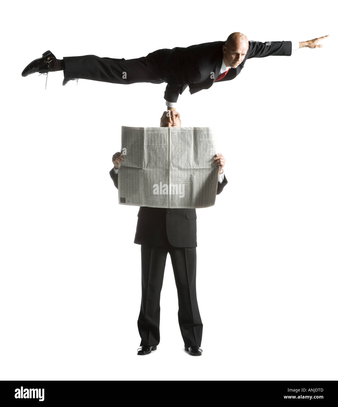 Acrobats and circus Cut Out Stock Images & Pictures - Alamy