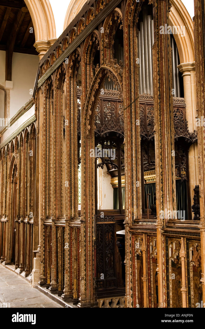 Church gothic screen hi-res stock photography and images - Alamy