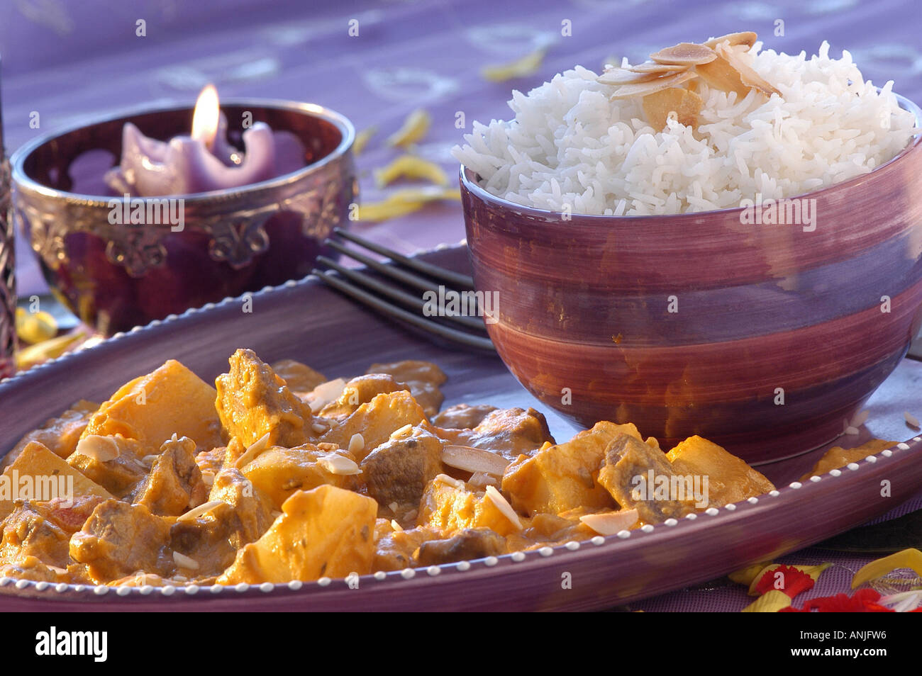 Lamb pasanda curry hi-res stock photography and images - Alamy