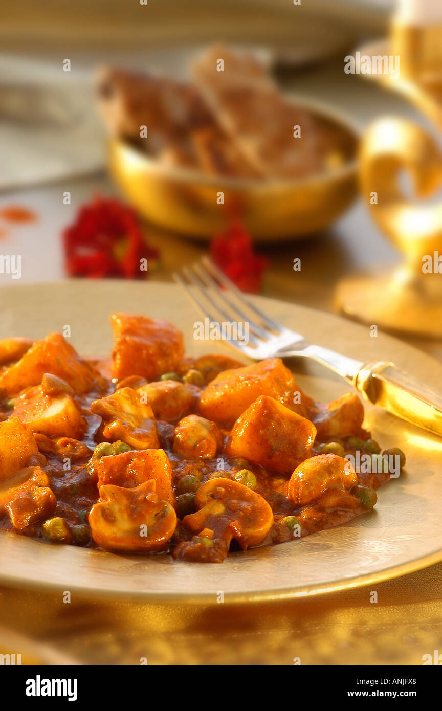 vegetable rogan josh Stock Photo - Alamy