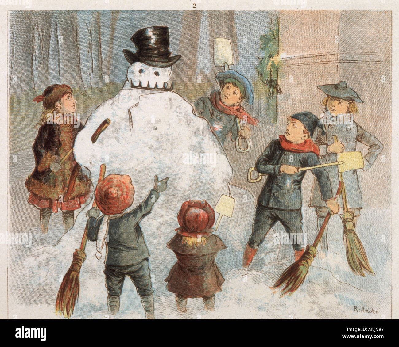 Christmas 1880 history historical hi-res stock photography and images ...