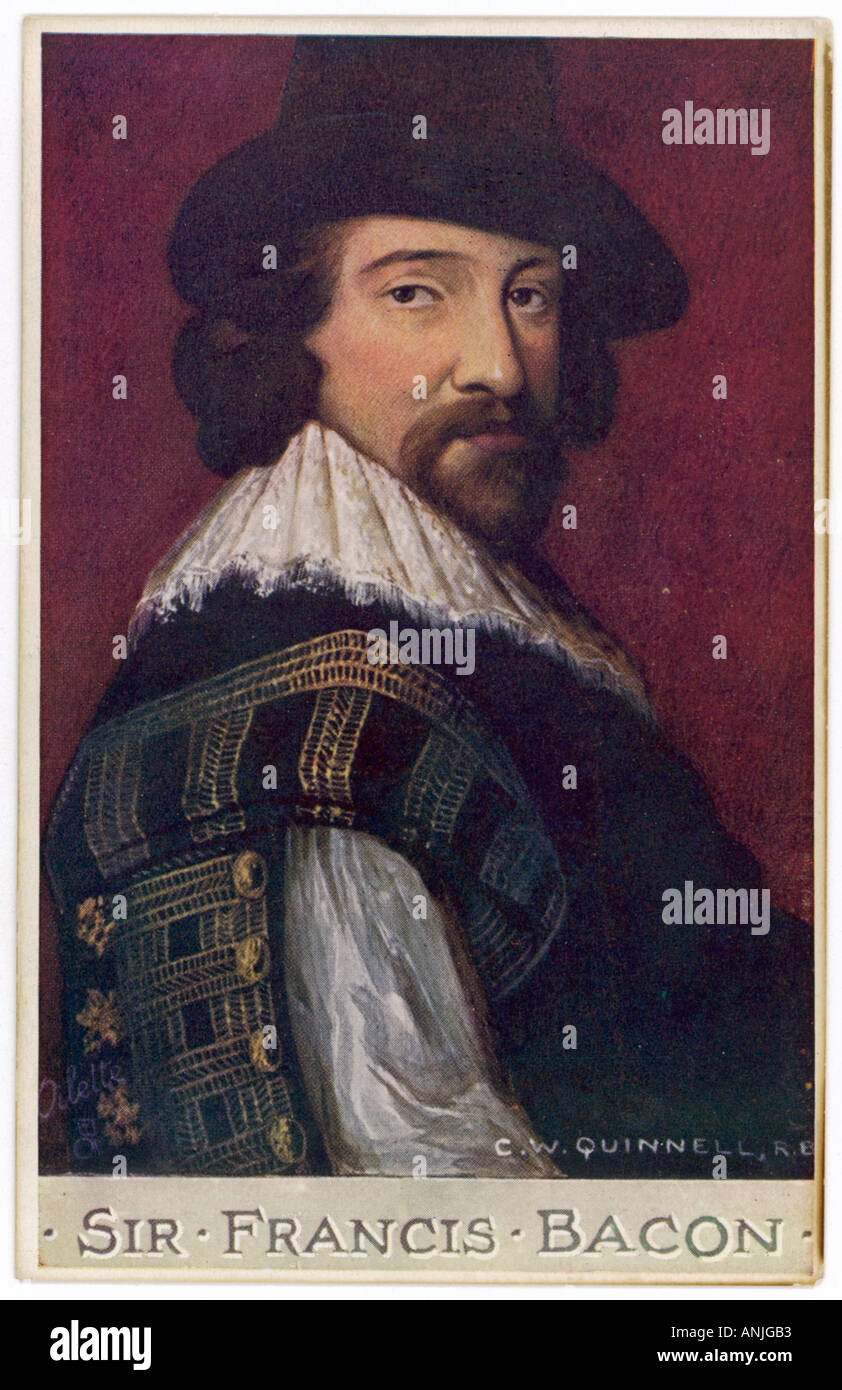 Lord Francis Bacon Stock Photo - Alamy