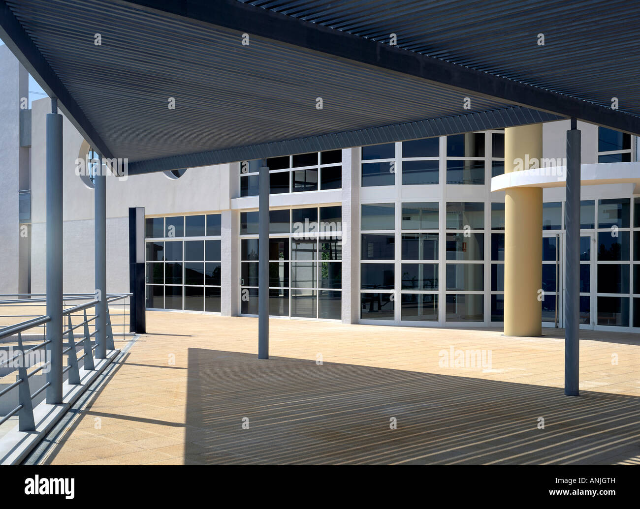 View of a structural ceiling Stock Photo - Alamy