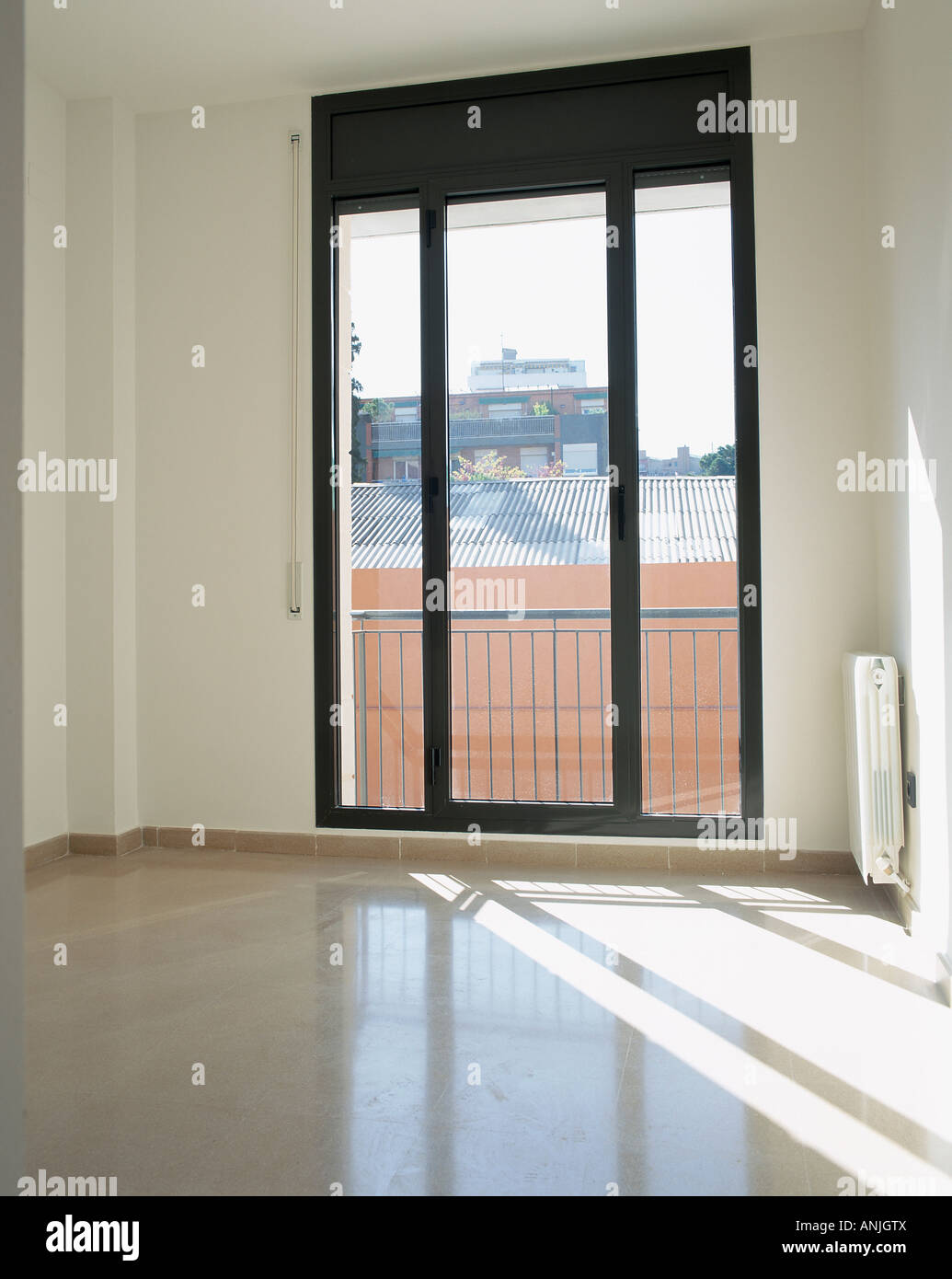 View of a glass door Stock Photo - Alamy
