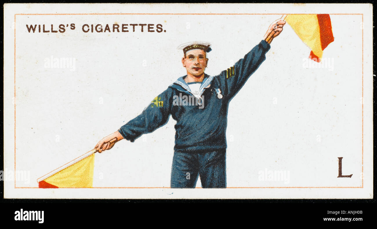 Royal navy signalling hi-res stock photography and images - Alamy