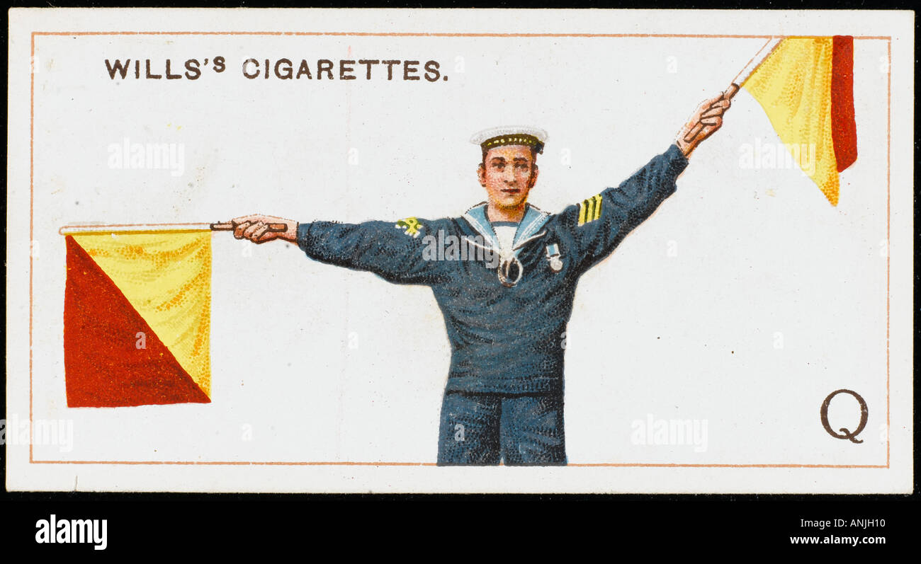 Royal navy signalling hi-res stock photography and images - Alamy