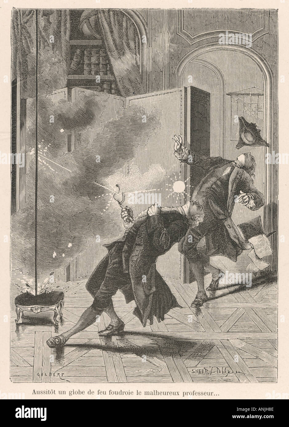 Death Of Richmann Stock Photo - Alamy