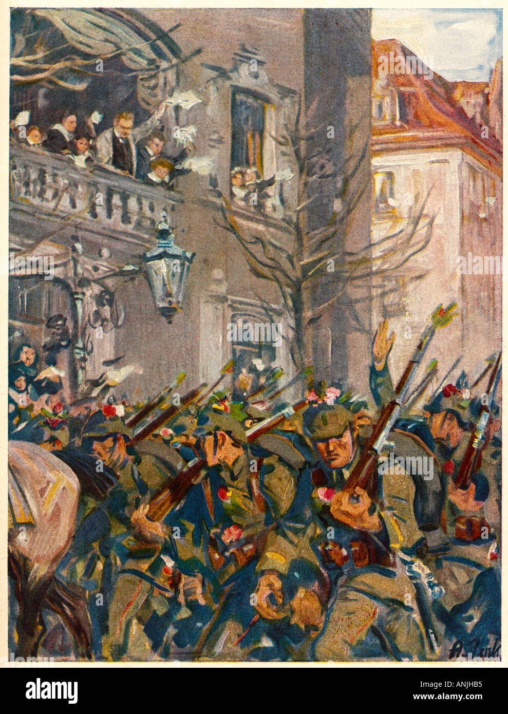 Ww1 1917 german hi-res stock photography and images - Alamy