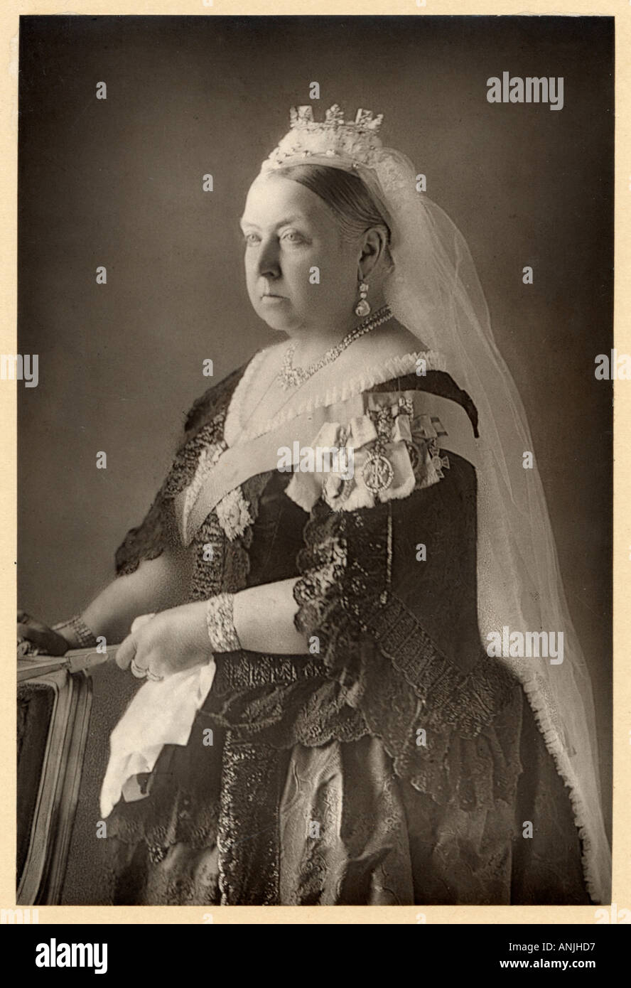 Victoria Photograph 1890 Stock Photo - Alamy