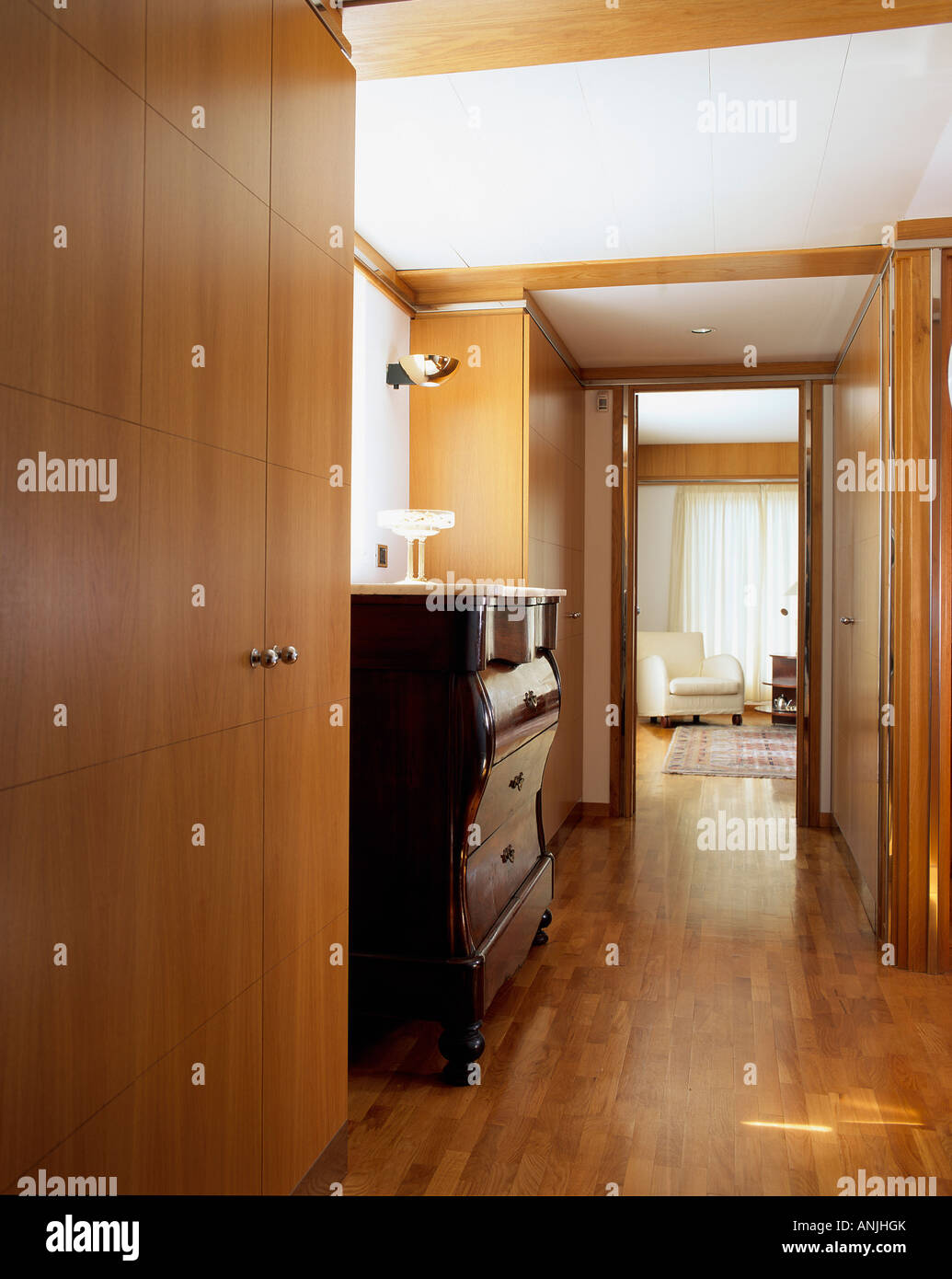 View of a neat passageway Stock Photo - Alamy