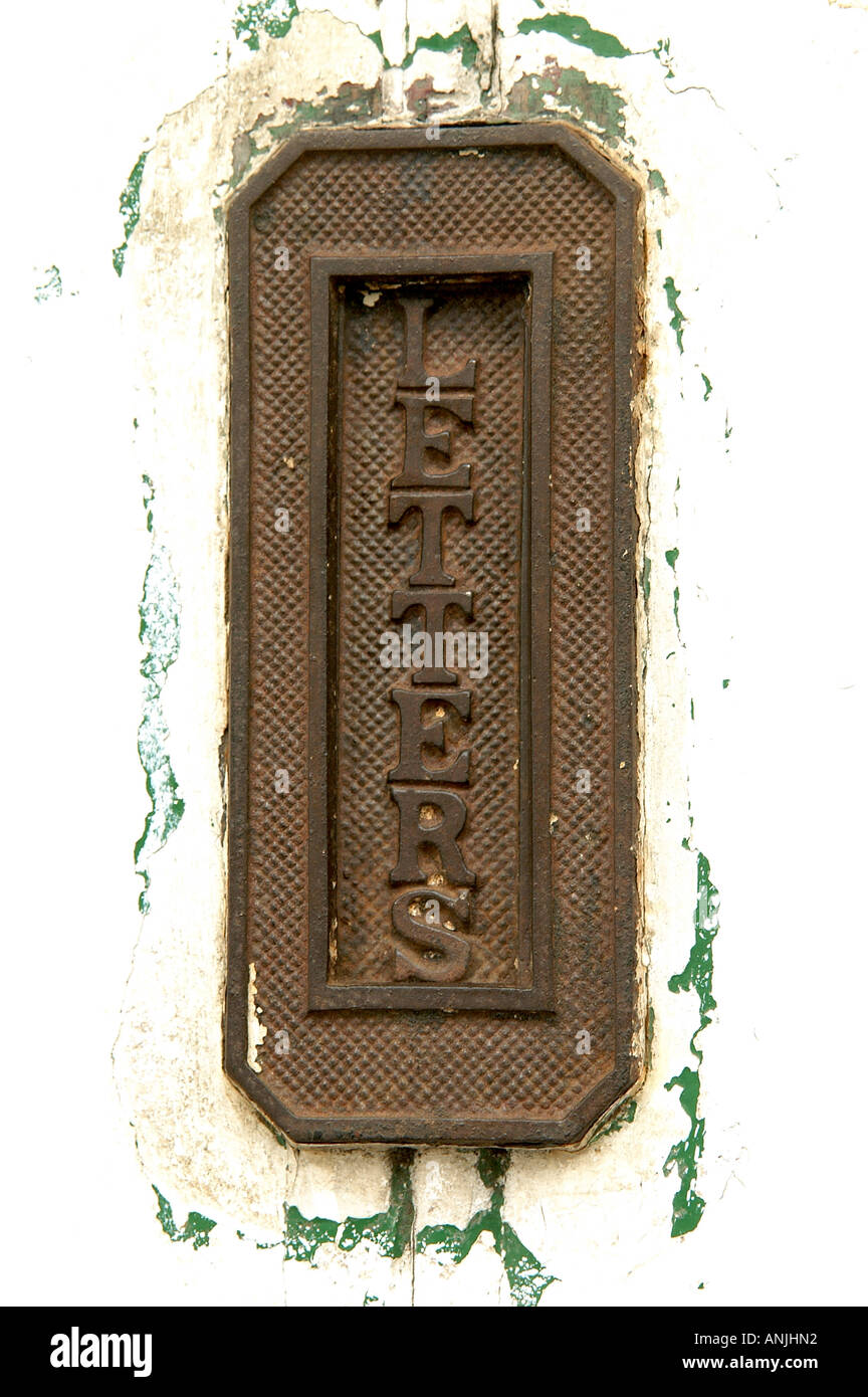 Letter box flap hi-res stock photography and images - Alamy