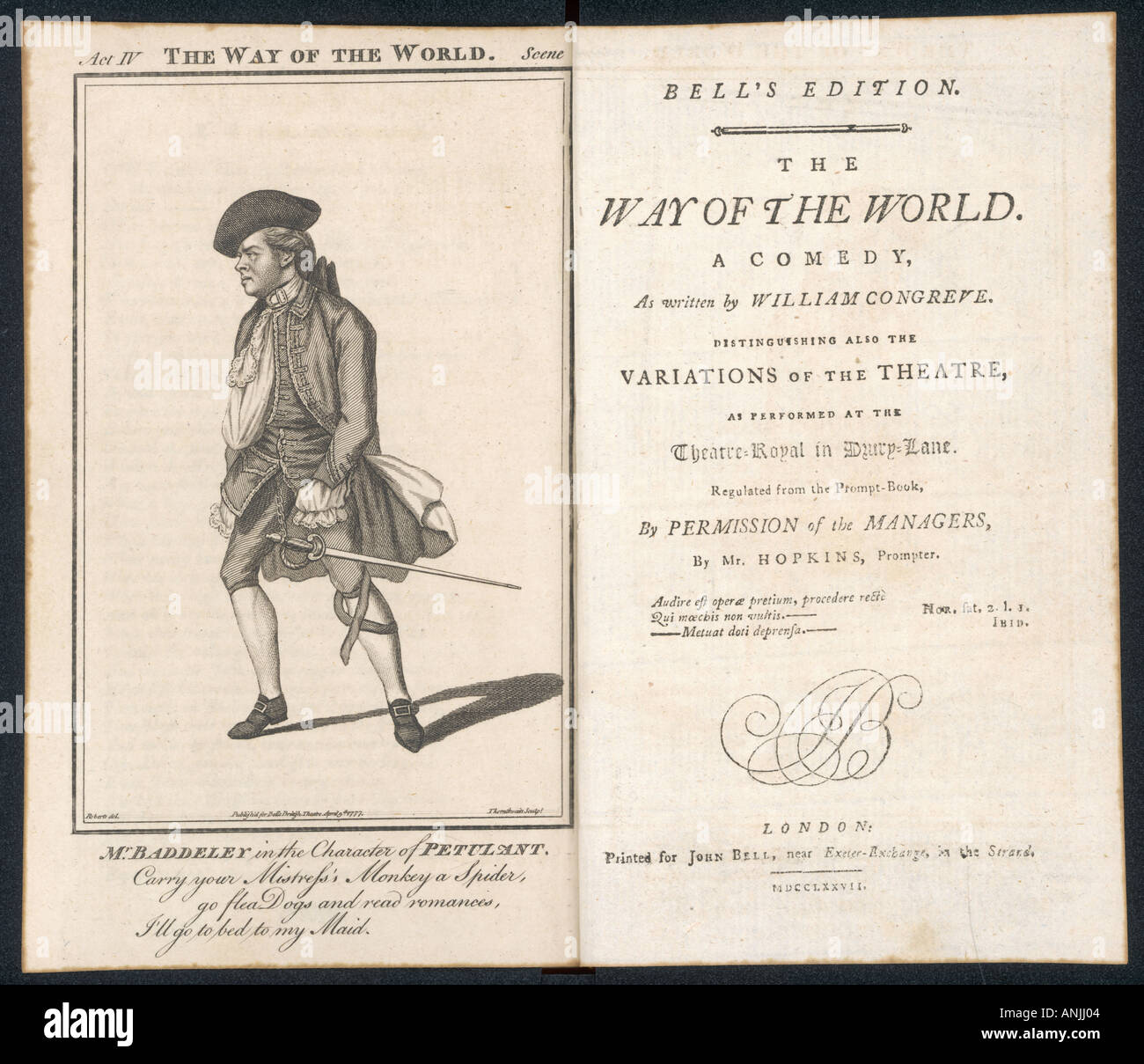 William congreve hi-res stock photography and images - Alamy