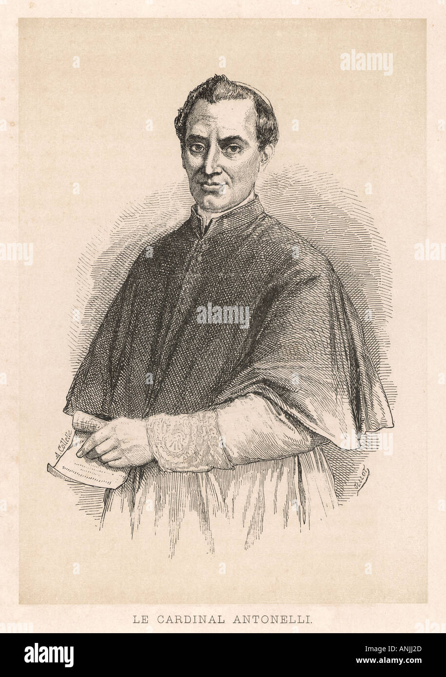Giacomo antonelli 1806 1876 hi-res stock photography and images - Alamy