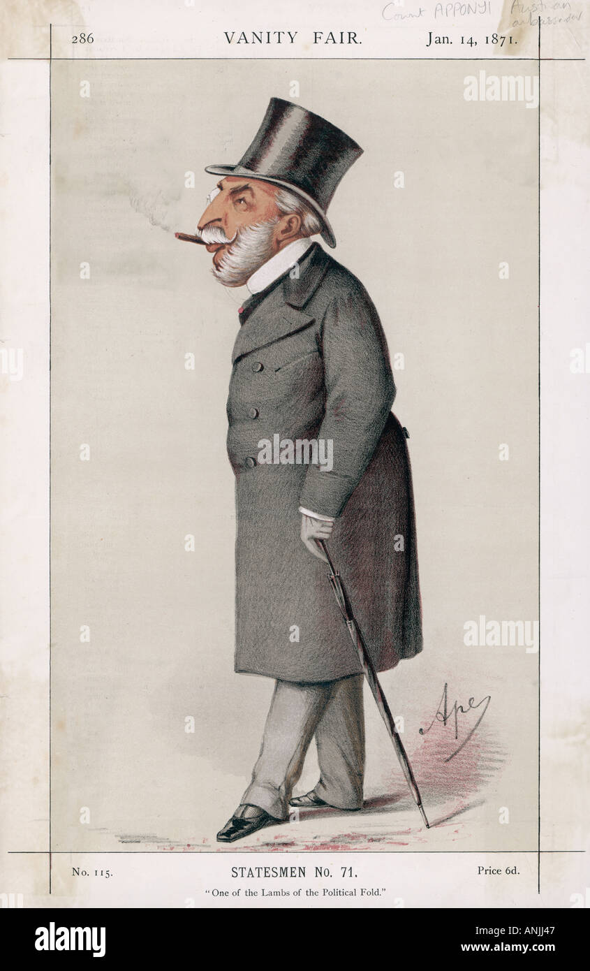 Count Gyorgy Apponyi Stock Photo - Alamy