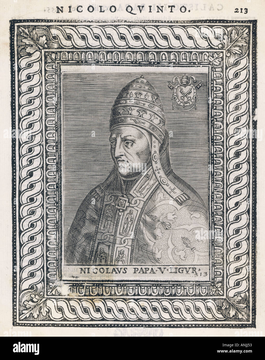Pope Nicholas V High Resolution Stock Photography and Images - Alamy