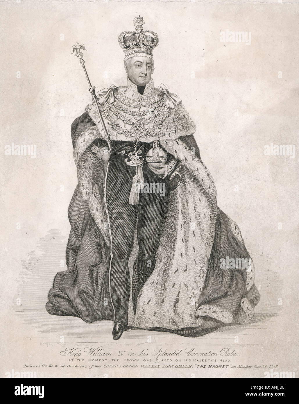 William iv king england hi-res stock photography and images - Alamy