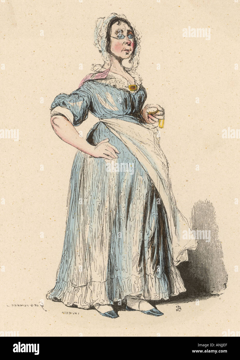 Midwife historical hi-res stock photography and images - Alamy