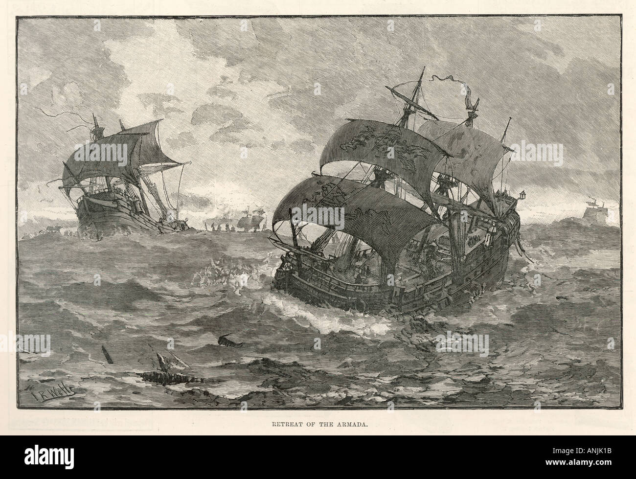 Armada spanish fleet hi-res stock photography and images - Alamy