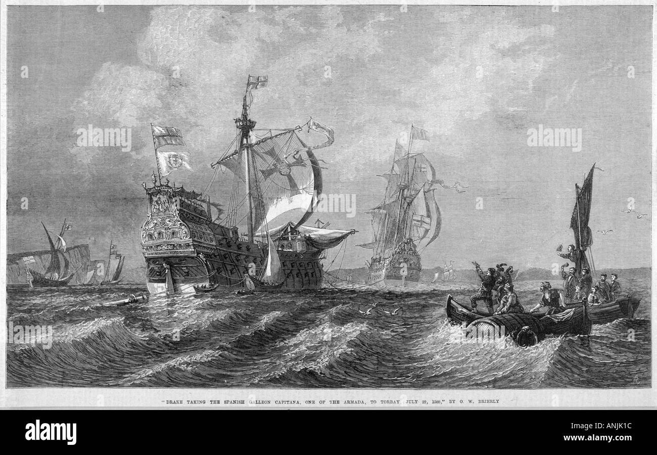 Spanish armada hi-res stock photography and images - Alamy