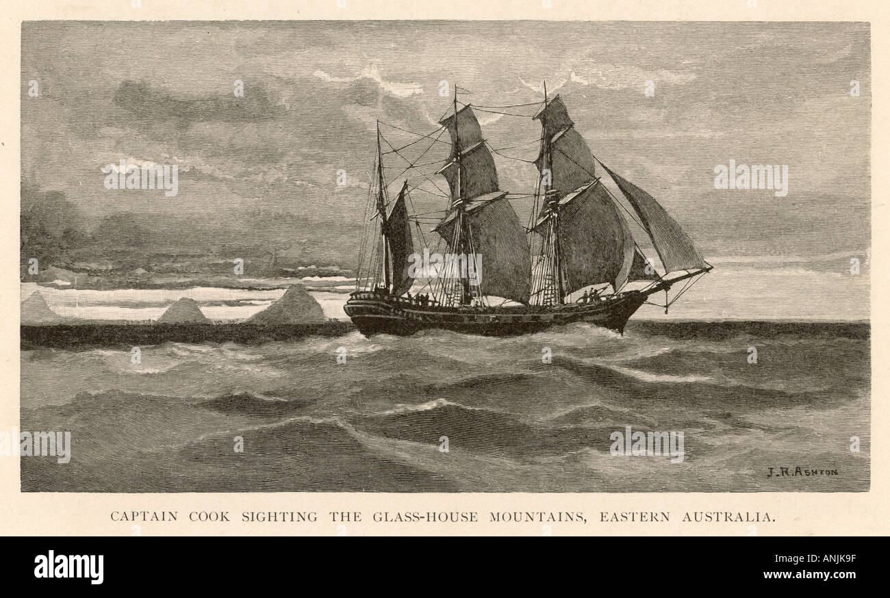 Endeavour cook hi-res stock photography and images - Alamy