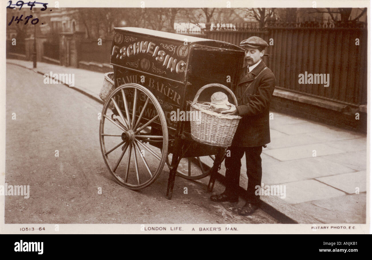 A bread delivery man hi-res stock photography and images - Alamy