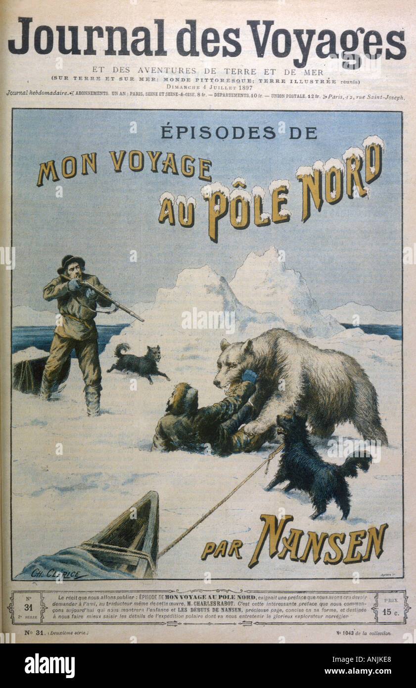 Fridtjof nansen north pole hi-res stock photography and images - Alamy