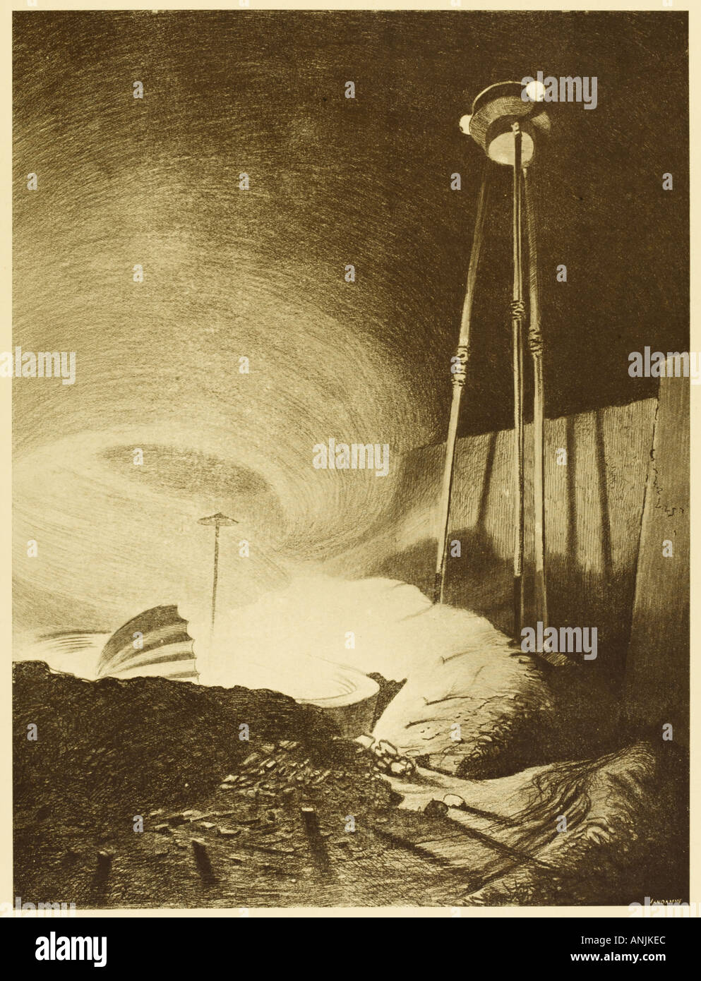 War worlds martian fighting machine hi-res stock photography and images ...